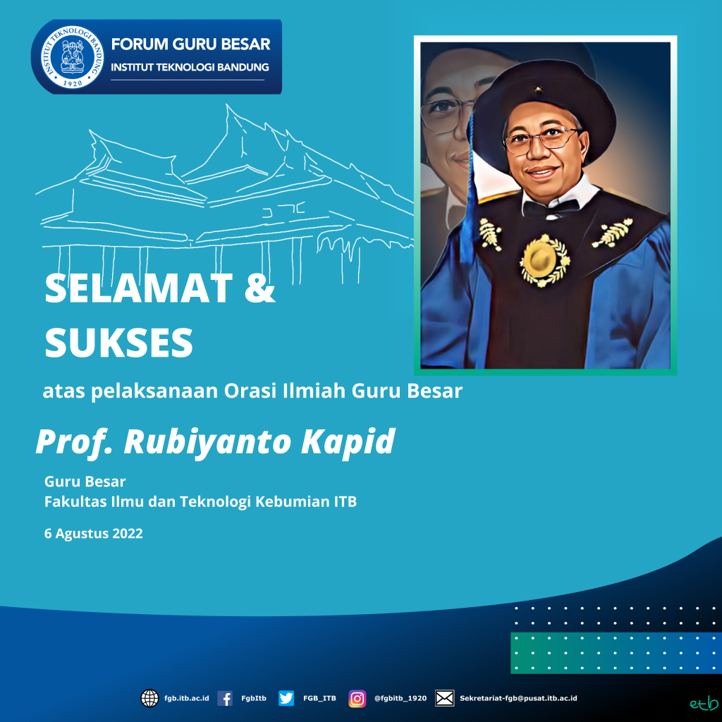Selamat dan Sukses Prof. Dr. Ir. Rubiyanto Kapid – Forum Guru Besar Selamat dan Sukses Prof. Dr. Ir. Rubiyanto Kapid – Forum Guru Besar